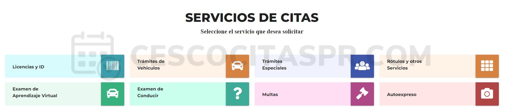 Instrucciones para sacar cita en CESCO - Cesco Citas Puerto Rico